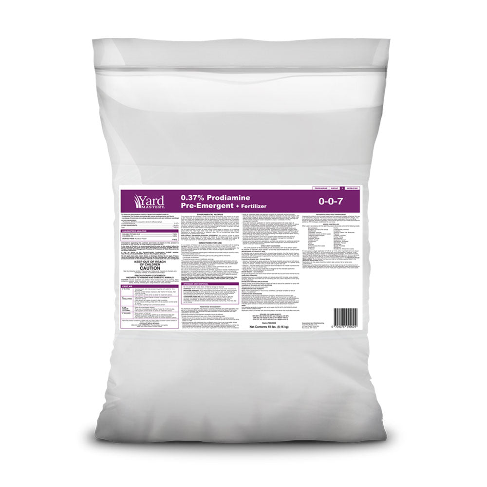 0-0-7 Granular Prodiamine Pre-Emergent Herbicide Fertilizer | Golf ...
