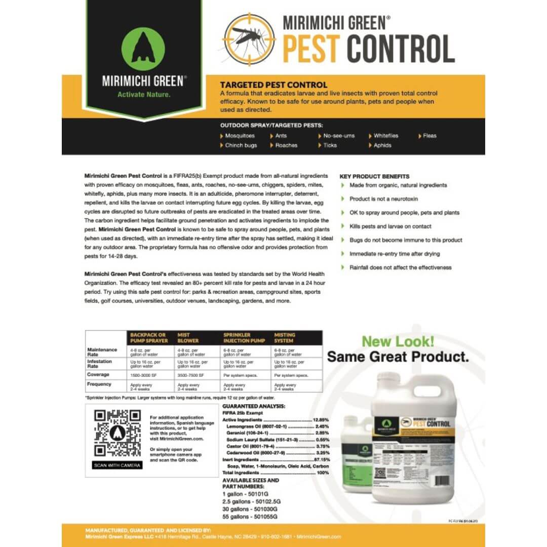 Mirimichi Green Non-Toxic Pest Control | Golf Course Lawn Store