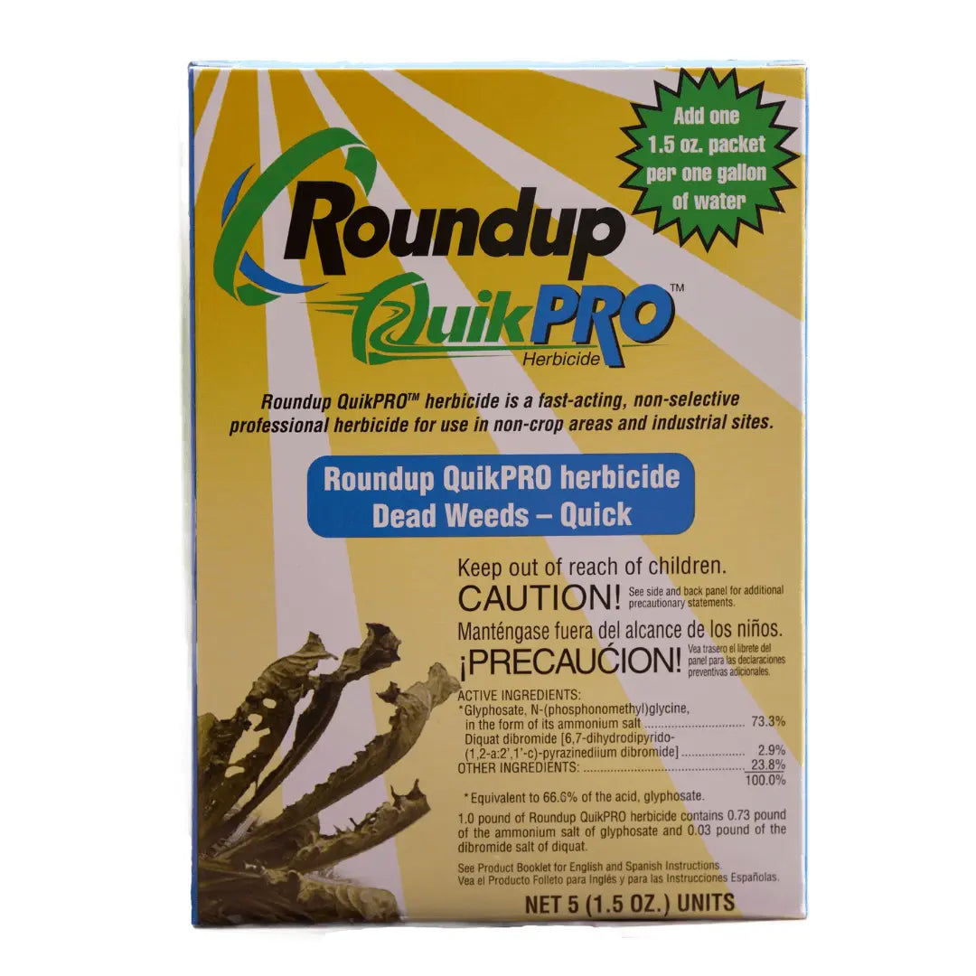 Roundup QuikPRO Herbicide - Single Use Packs | Golf Course Lawn Store